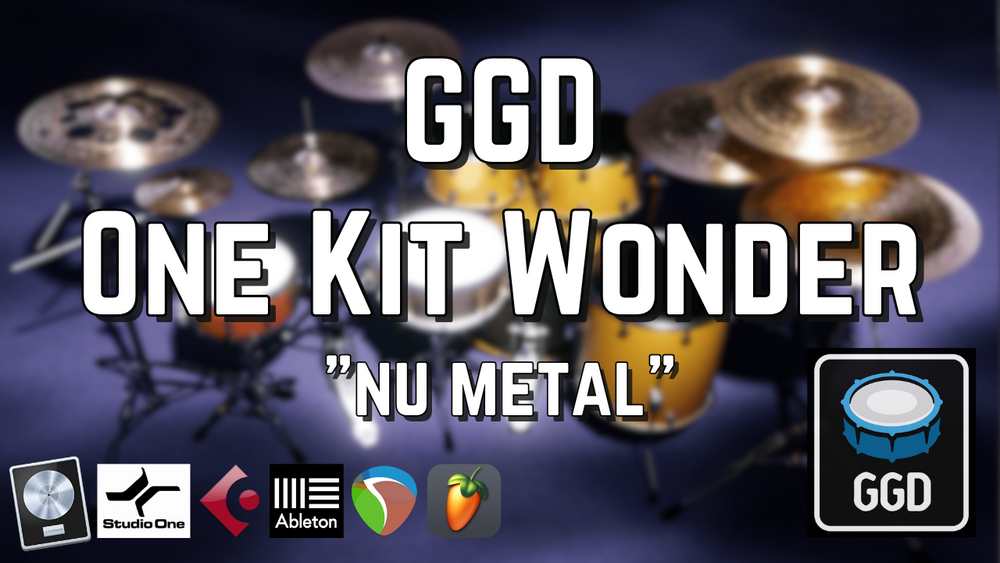 GGD One Kit Wonder "Nu Metal" Template | DAW Template | Free Plugins only – Mix-Ready