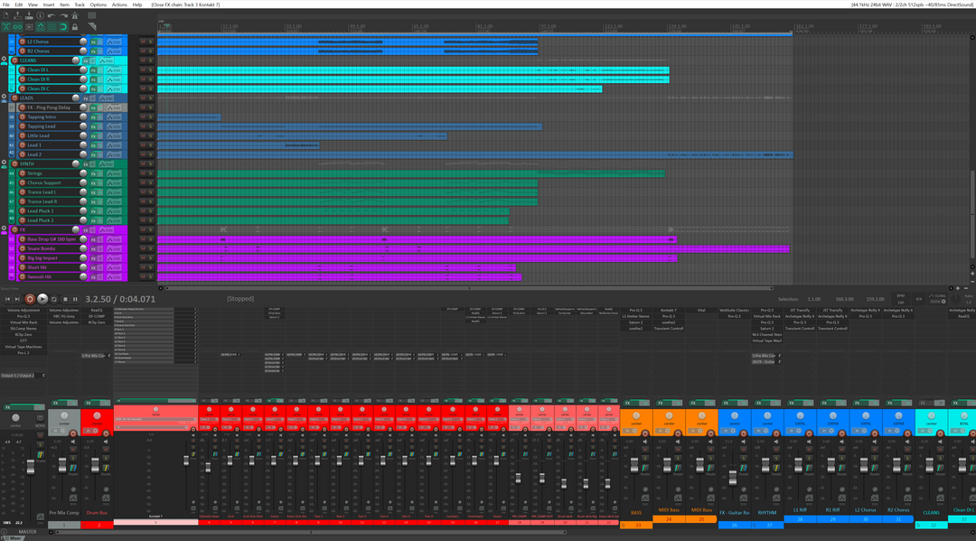 Reaper Templates – Mix-Ready