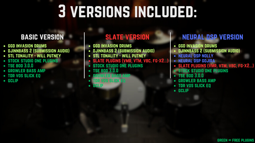 GGD Templates – Mix-Ready